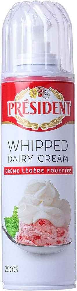 President Whipped Dairy Cream - SMARTBUY