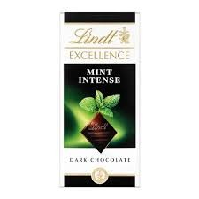 Lindt Excellence Mint Intense Dark Chocolate Slab - SMARTBUY