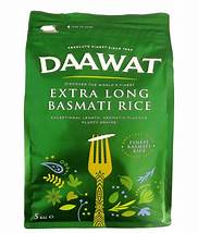 5Kg Daawat Basmati Rice Long Grain - Delex | Take App