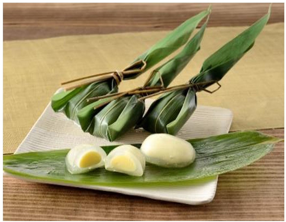 77775 - Custard Mizu Manju Sasa Wrap 15pcs - Dotzu Singapore | Take App