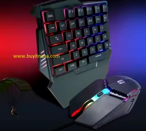 ONE-HAND GAME KEYBOARD ( G7 ) - Buy It Nana
