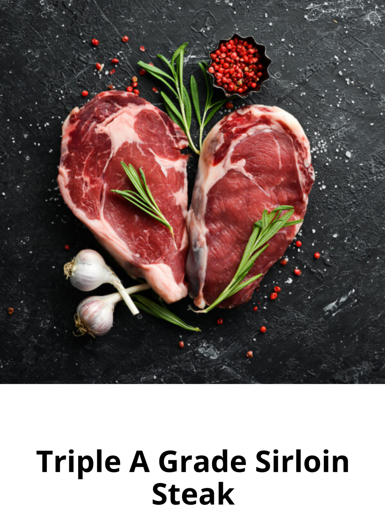 Beef Sirloin Steak - Magic Meats | Take App