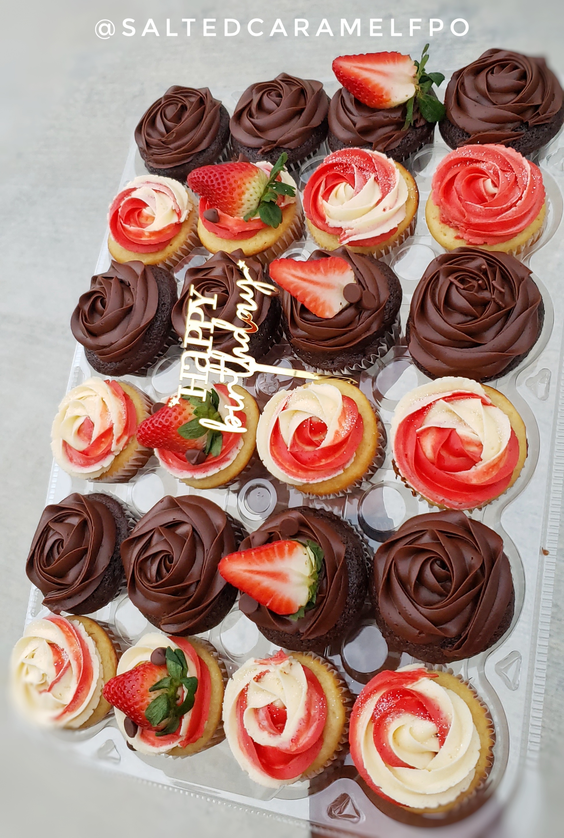 Cupcakes (Per dozen) - Salted Caramel Freeport | Take App