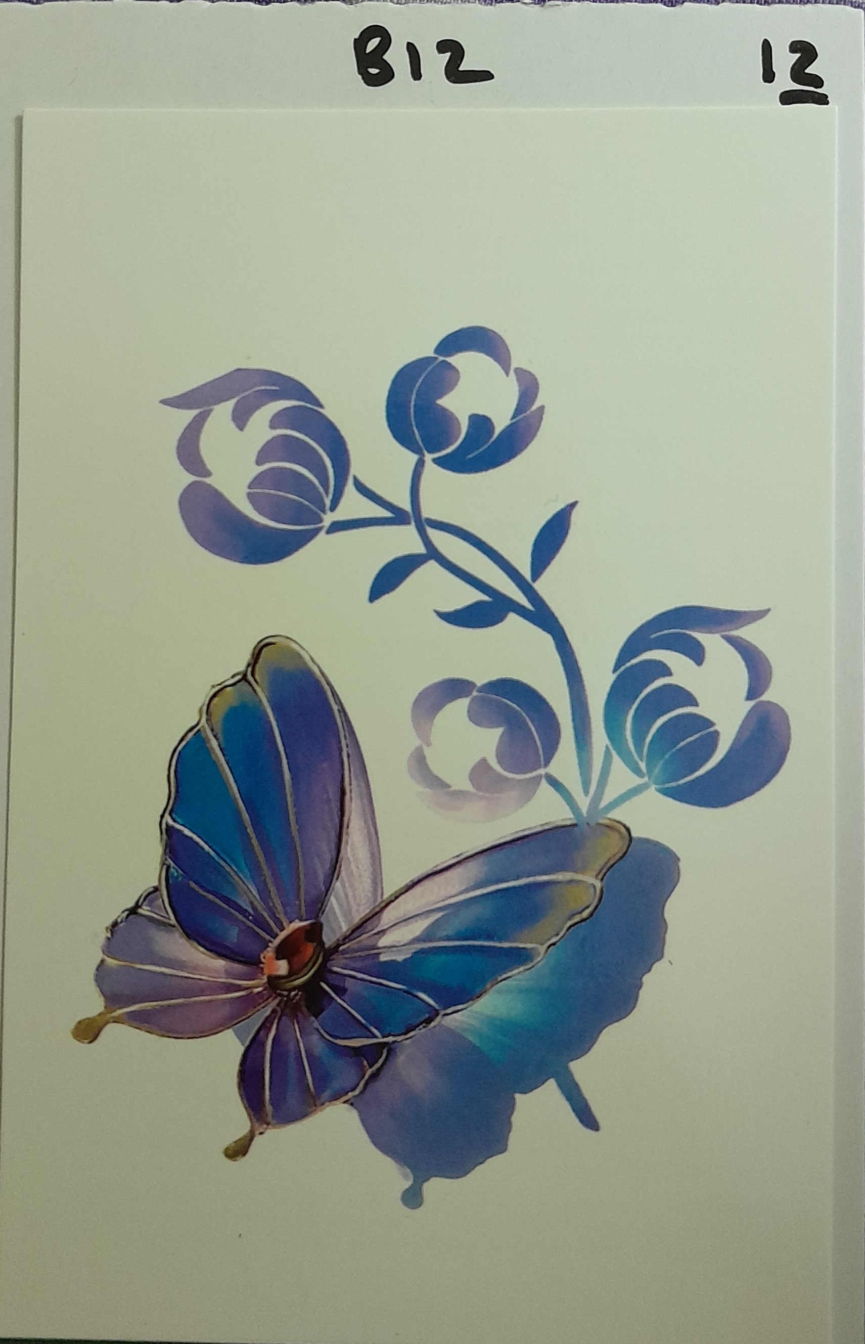 B12 - Purple Shadow - Quench Water | Take App