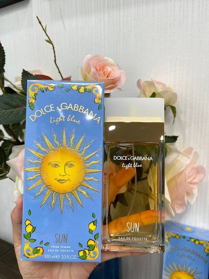 Dolce&Gabbana Light Blue Sun Edt 100ml D&G Perfume - PERFUME LEGEND ...