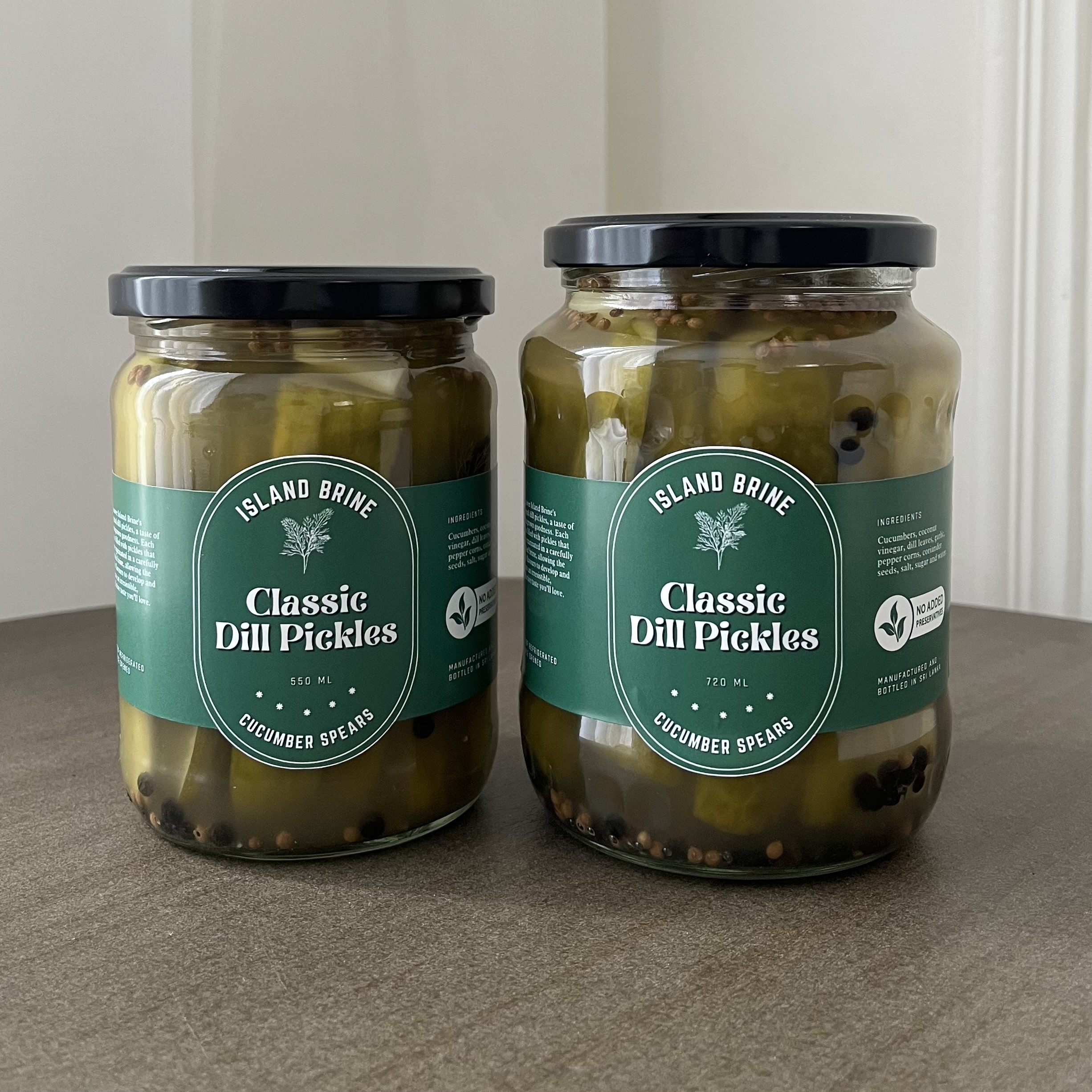 Gherkin Sticks | Classic Dill Pickle - Island Brine | Dill Pickles Sri ...