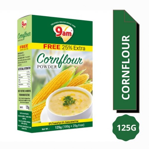9Am Cornflour Powder, 125gm - ASON MARKET