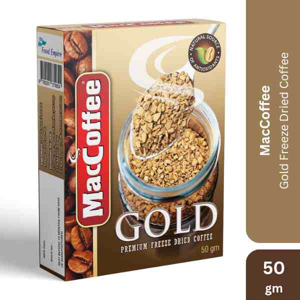 MacCoffee Gold Freeze Dried Coffee, 50gm Box - ASON MARKET