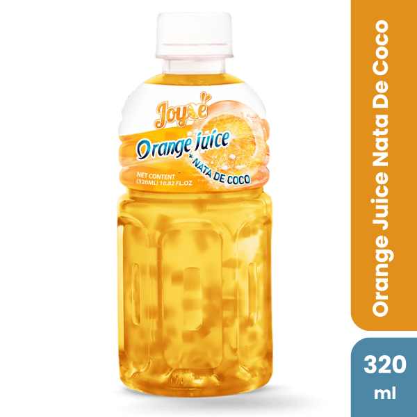 Joyce Orange Juice Nata De Coco, 320ml - ASON MARKET