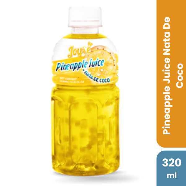 Joyce Pineapple Juice Nata De Coco, 320ml - ASON MARKET