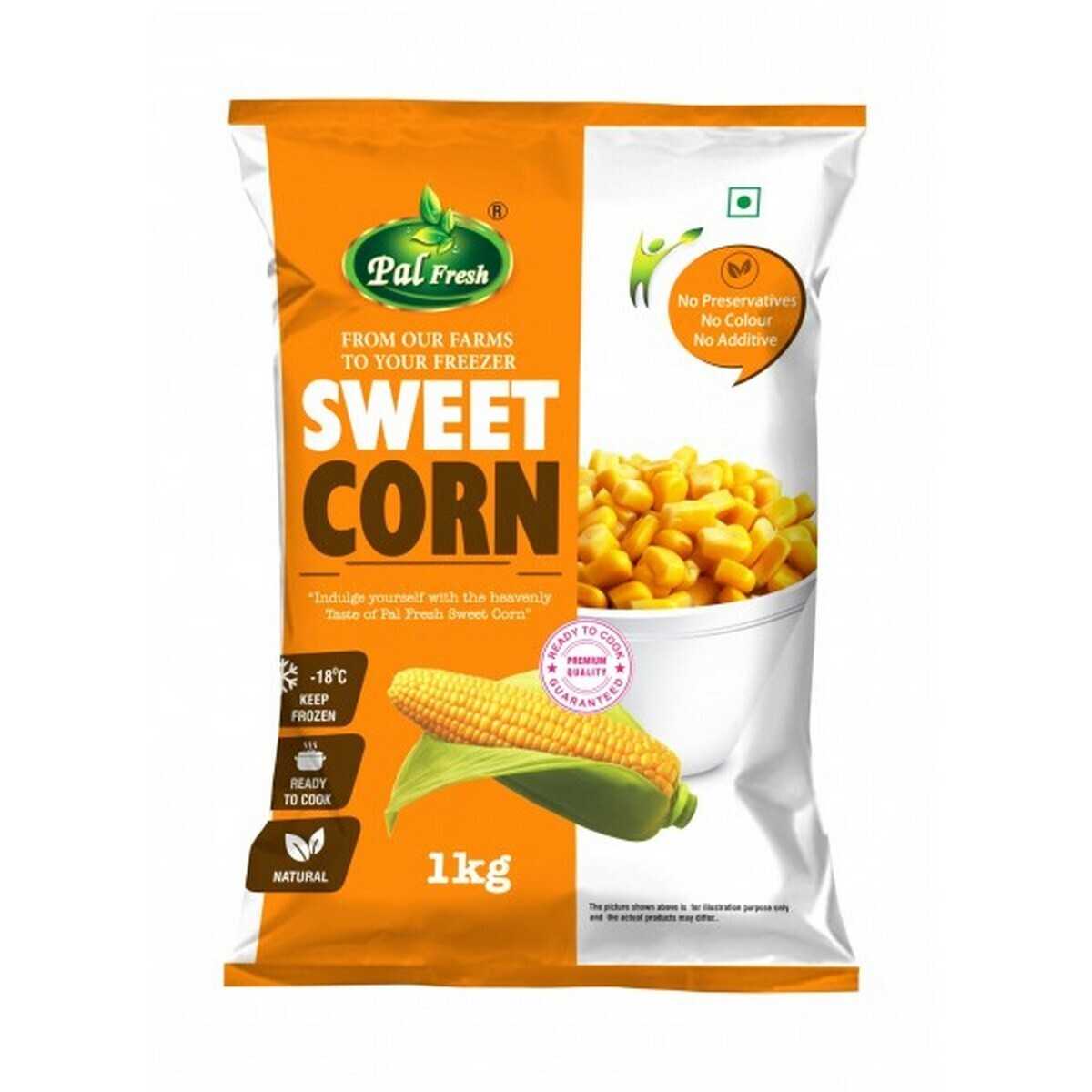 Pal Fresh Sweet Corn, 1kg - ASON MARKET