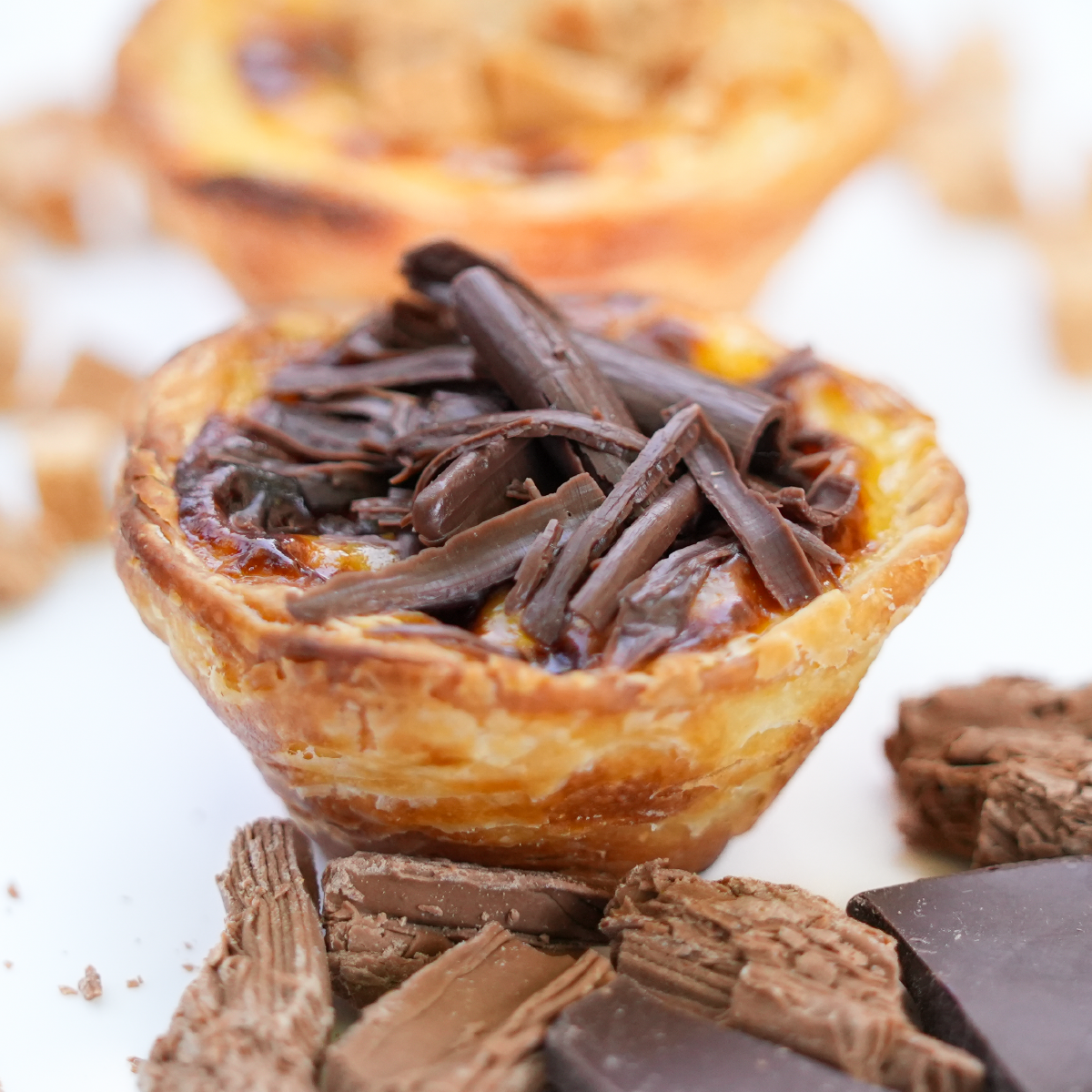 Chocolate Pastel de Nata - Doce Nata Pasties | Take App