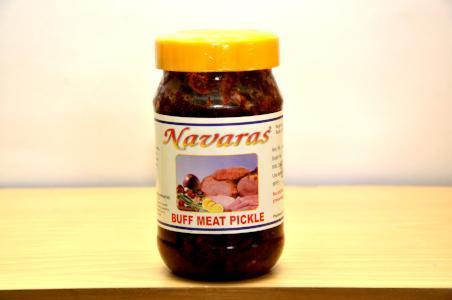 Navaras Buff Meat Pickle, 400gm - ASON MARKET
