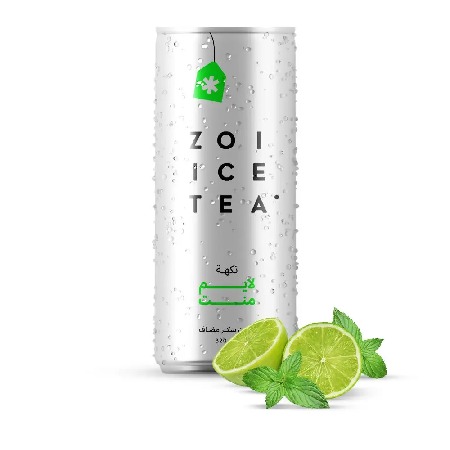 Zoi Ice tea Lemon Mint 320ml - All Mart Trading