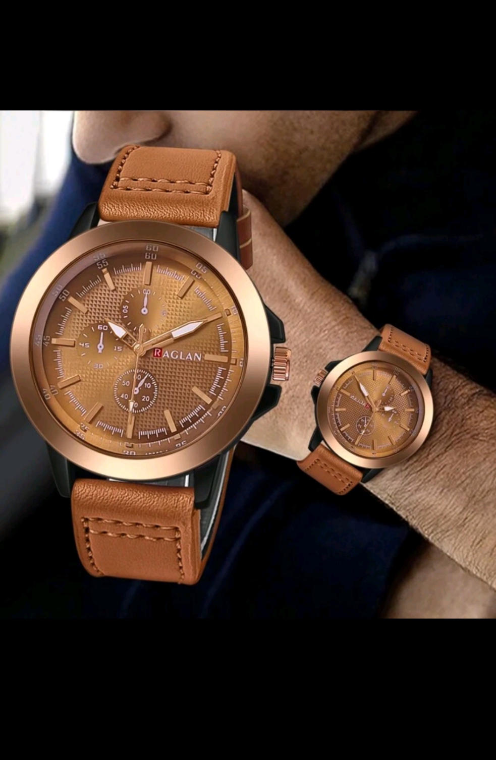 Men Fashionable three Eye quartz watch - The Link | Take App