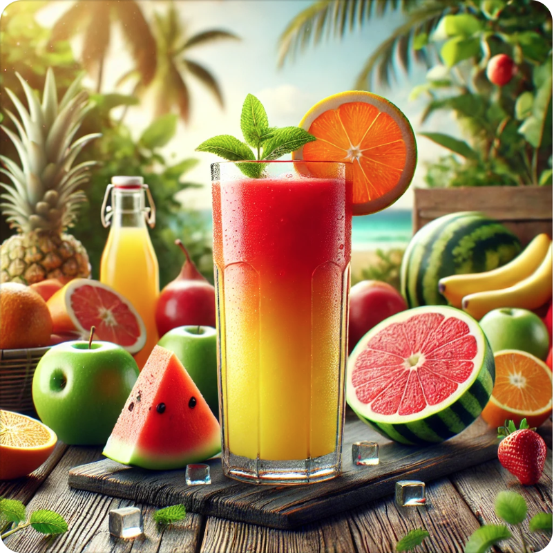 Tropical Fusion Fresh Juice - The Bali Pie Guys - Every bite is a ...