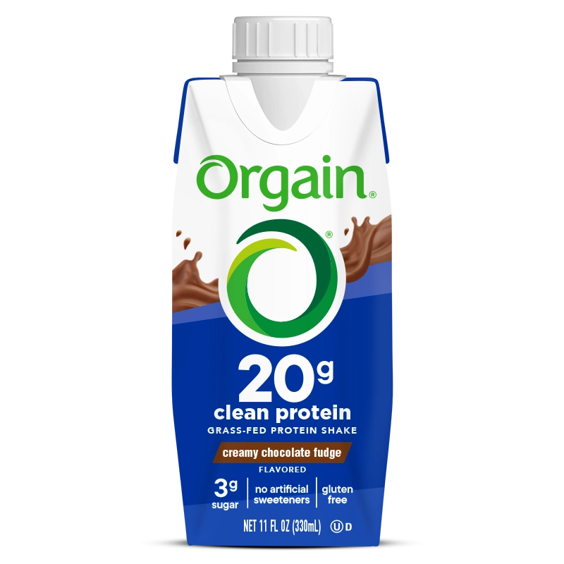 ORGAIN CLEAN PROTEIN GRASS-FED PROTEIN SHAKE CHOCO - Pure Muscle PTY