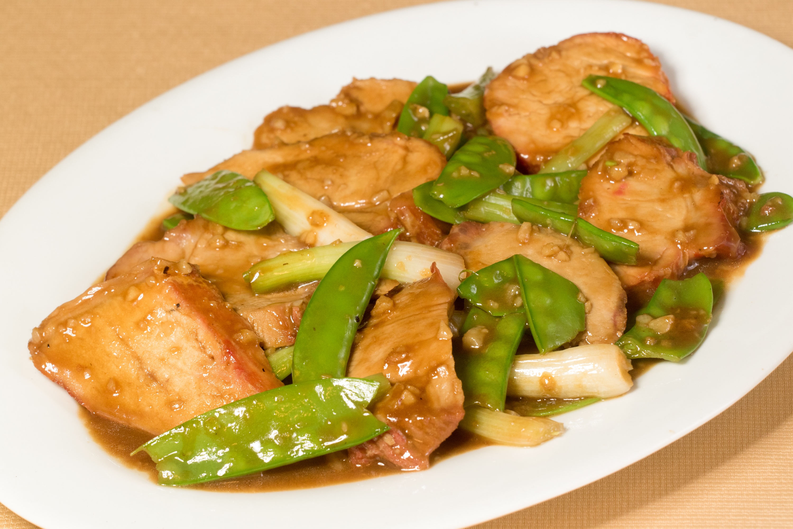 Chancho Asado Al Ajo - Chifa Sol Grande