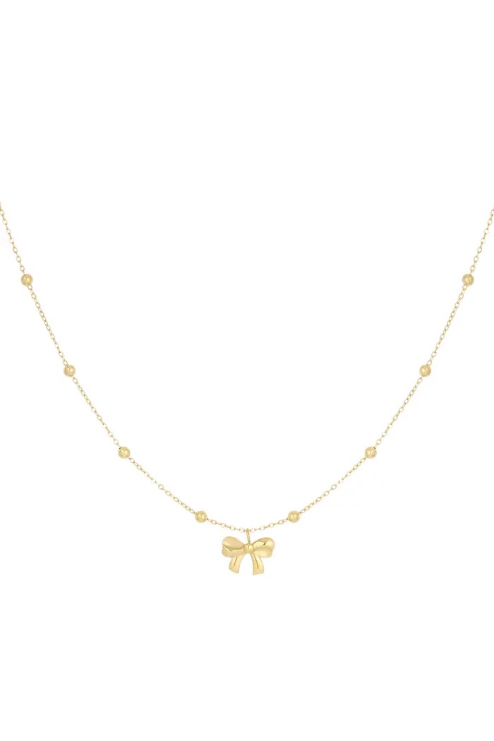 Dainty Bow Necklace - The Missing Piece Ltd | Take App