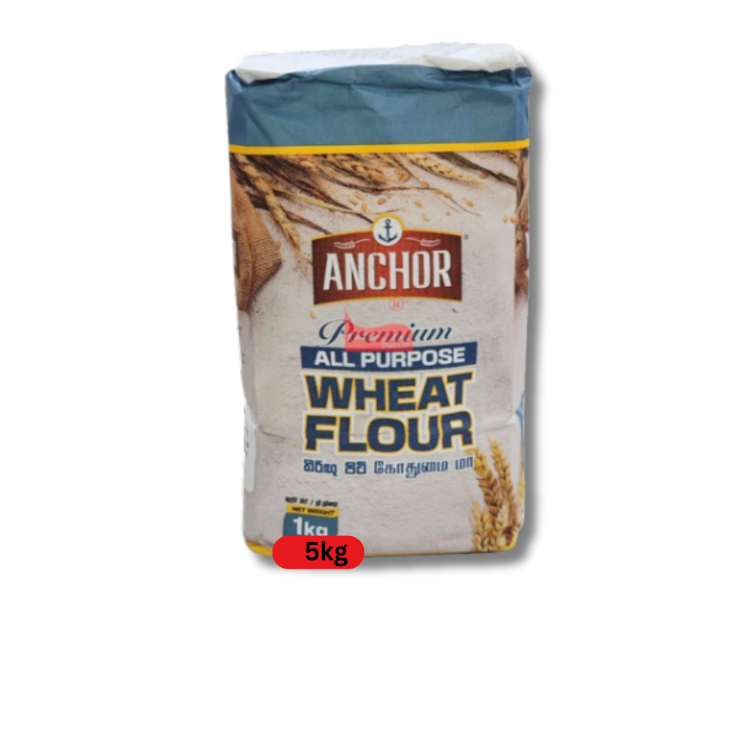 Anchor Wheat Flour 5kg - Shop Fresh Groceries at Mahajana Super – Kandy ...