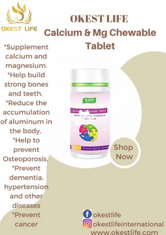 Calcium & Mg Chewable Tabs 120g (1.2g*100) - Tripplex Pharmacy App