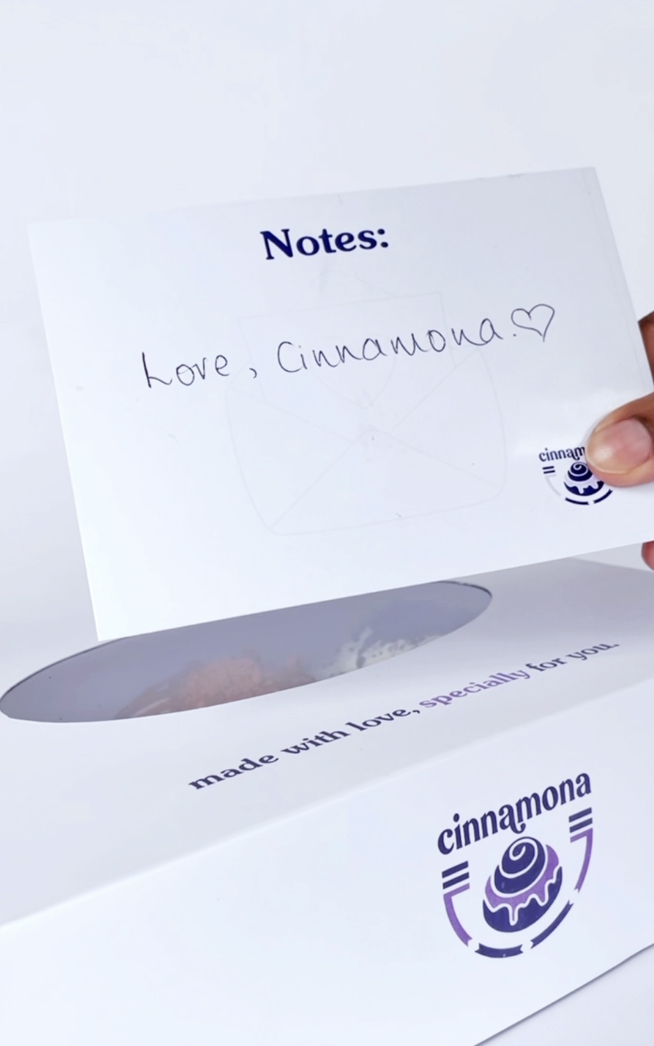 Note Card - Cinnamona Bakery (Next Day/Future Date Preorder)