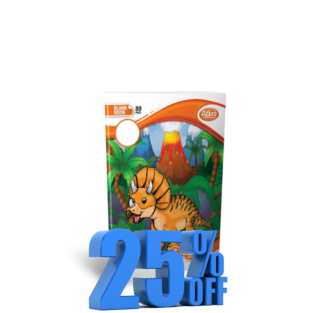 Atlas A5 Book Practical Blank 80Pgs - Shop Fresh Groceries at Mahajana ...