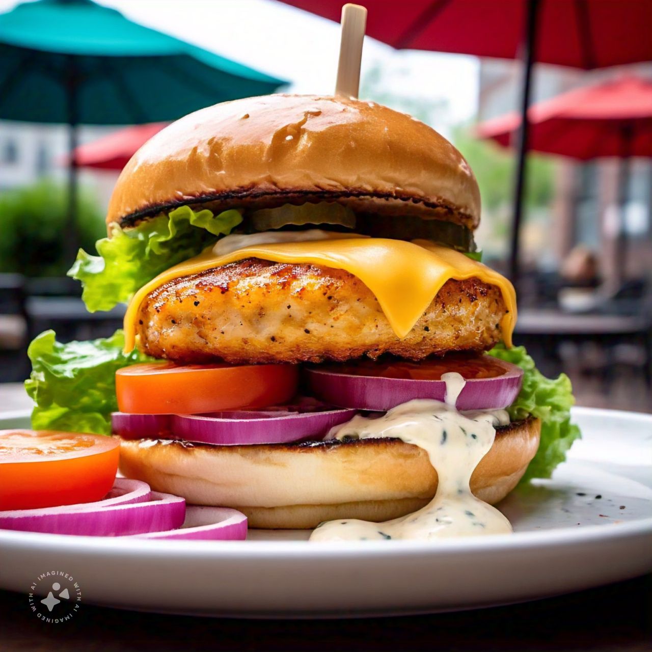 FISH PATTY BURGER - H'n'D Social - Food & Gaming Cafe | Take App