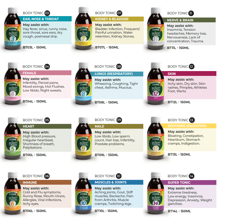 Body Tonic 13 Soothing Digestive - 150ml - Table Charm CBD-Antje Heyns