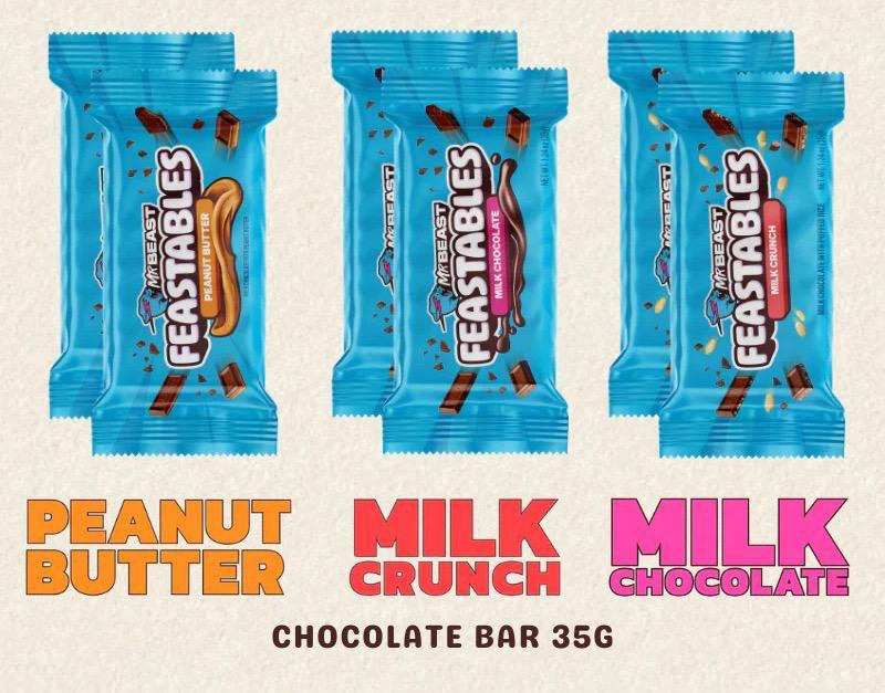 Feastables - Milk Chocolate 35g - Lifestyles | Take App