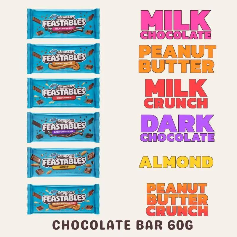 Feastables - Milk Crunch 60g - Lifestyles | Take App