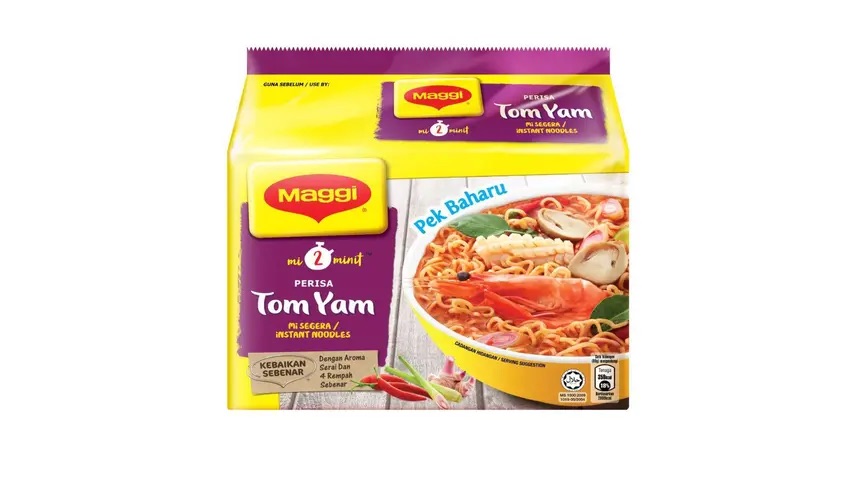 Maggi 2-Min Tom Yam Instant Noodles (5 x 80g) - The Modern Indian ...