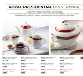 Royal Presidential Tea Pot - 1.2Lt - Table Charm Windhoek Central ...