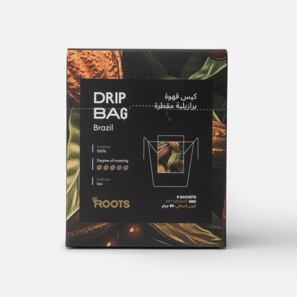 Roots Brazil Coffee Drip Bag - GoRoots Dubai | Fresh & Healthy Food 🌱 ...