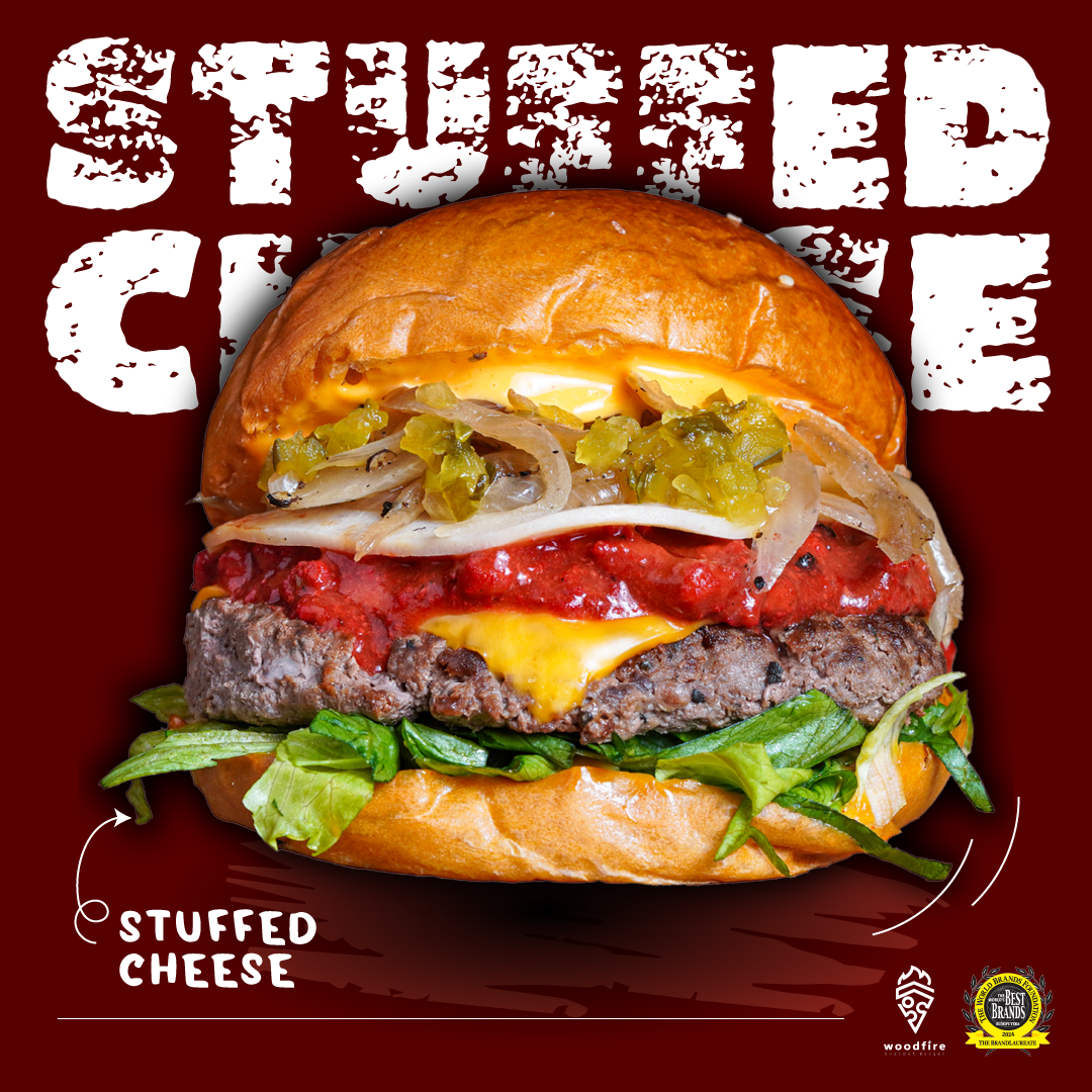 Stuffed Cheese - Woodfire Burger | Take App