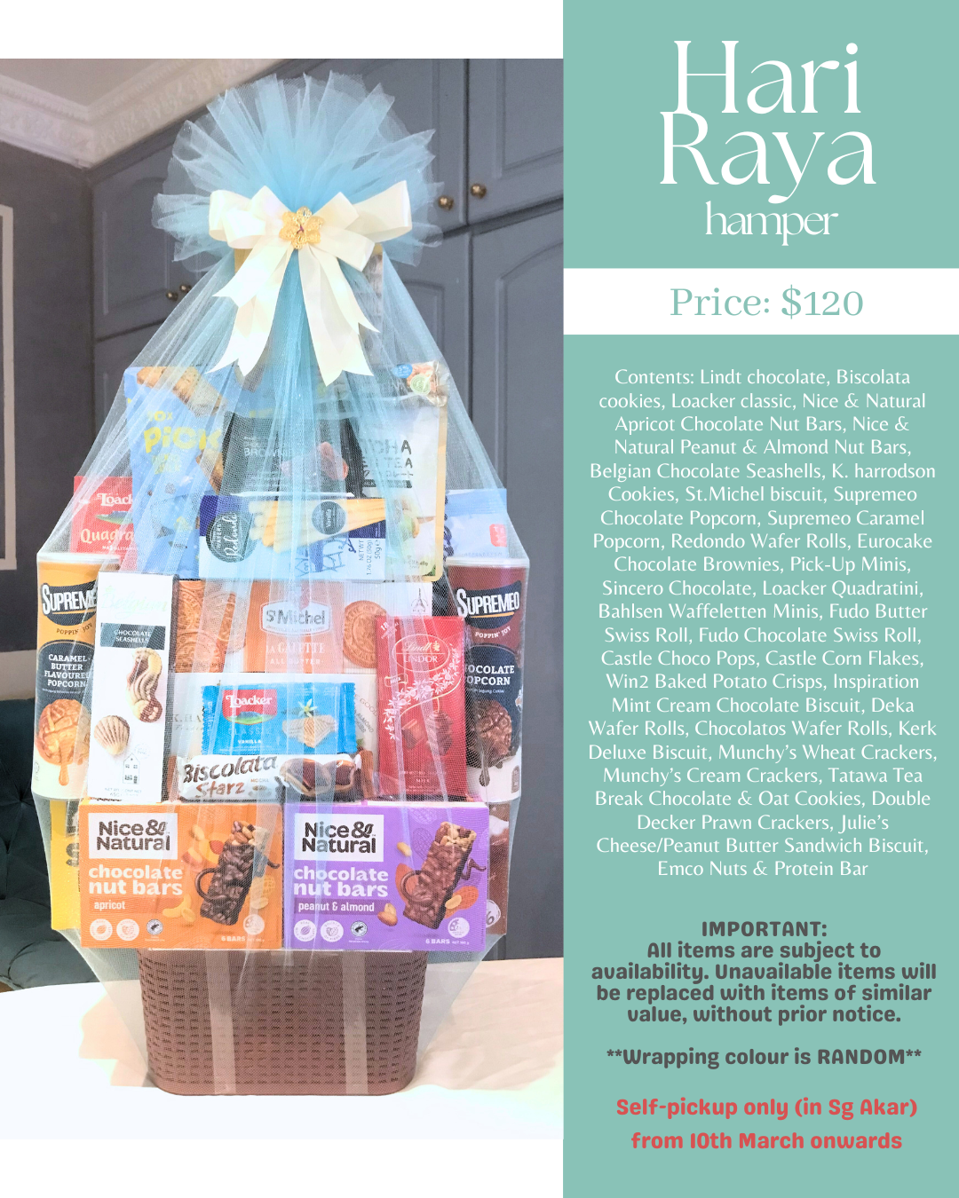 Hamper $120 - Hamper Hub | Take App