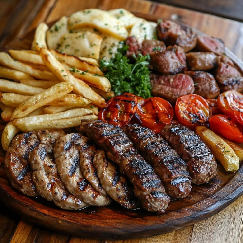 Artisanal Sausage Sampler Platter - Kosamriwo | Take App