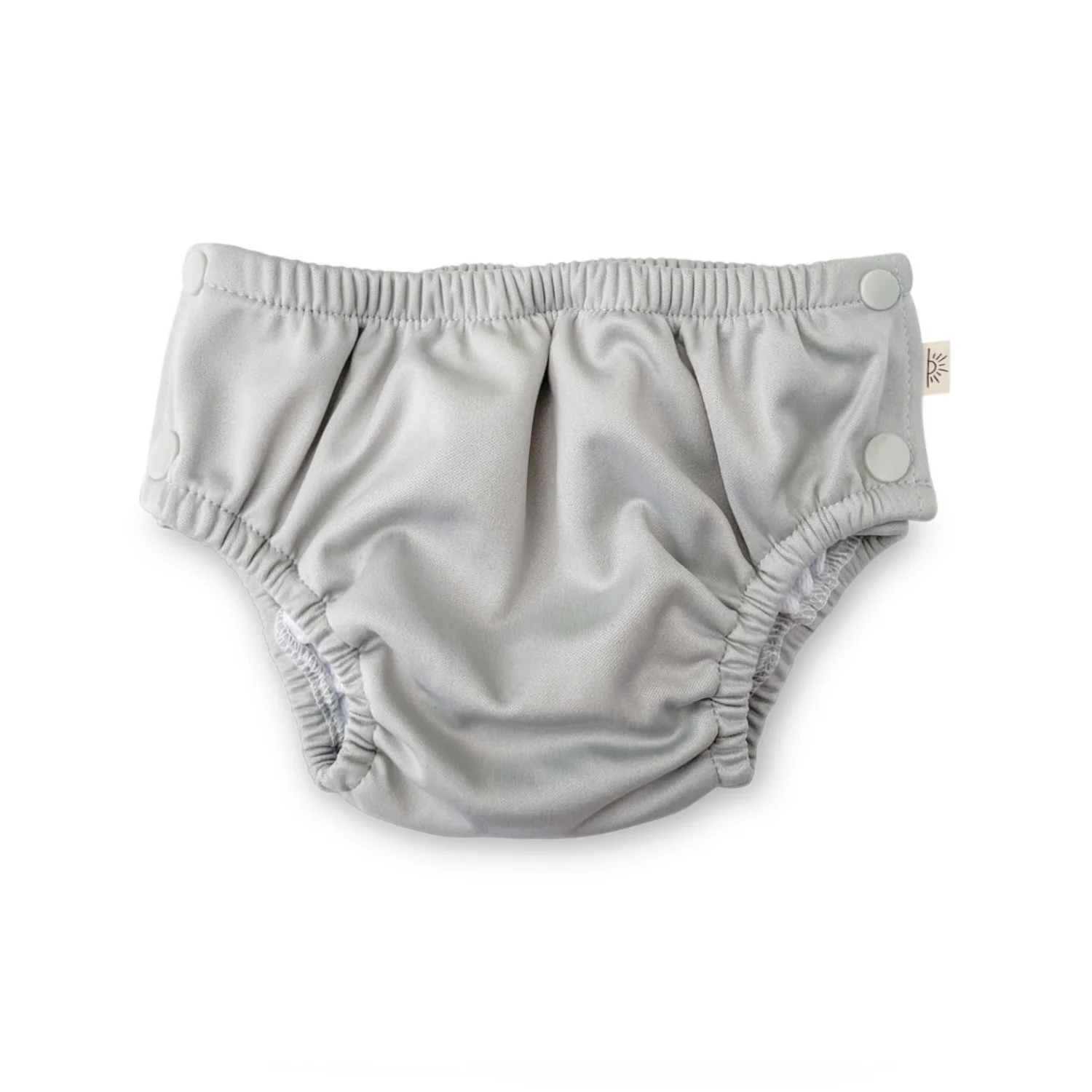 Reusable swim diapers - Cool grey - Napkin Folks