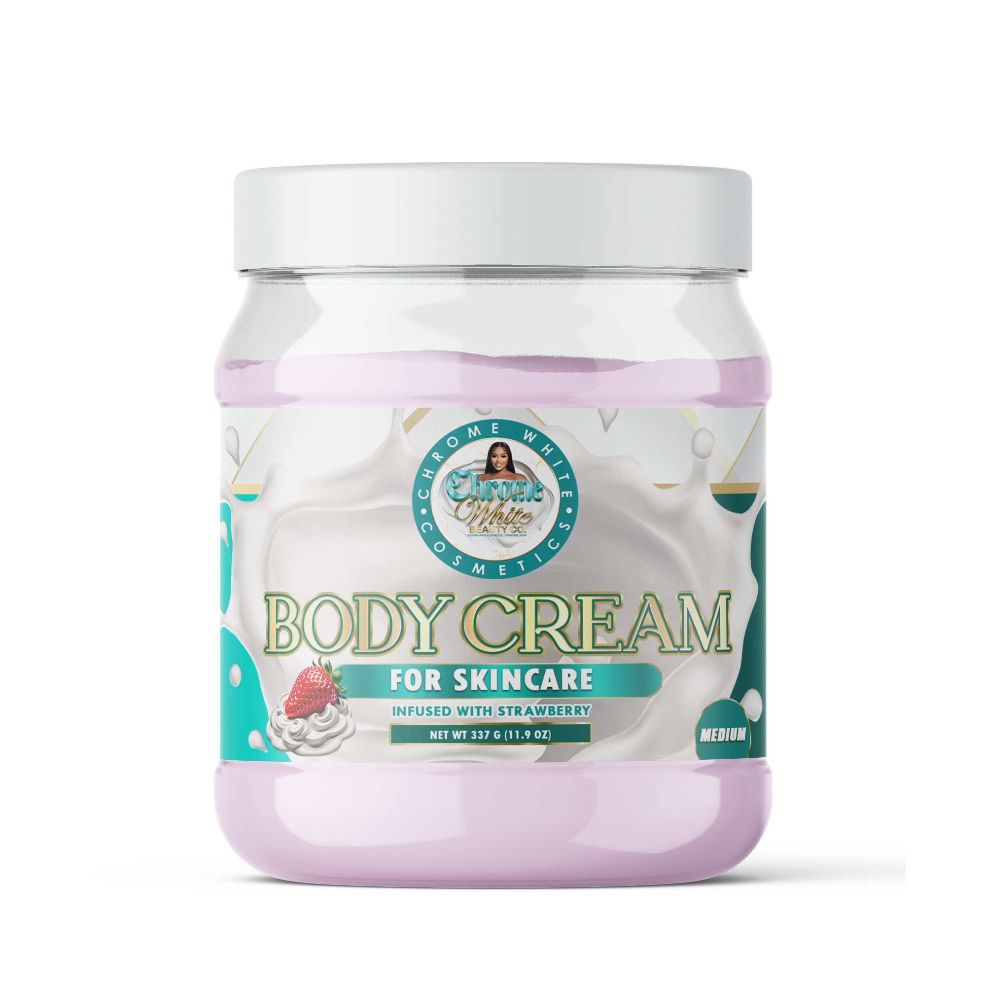 Medium body cream - CHROME WHITE BEAUTY.CO INTL