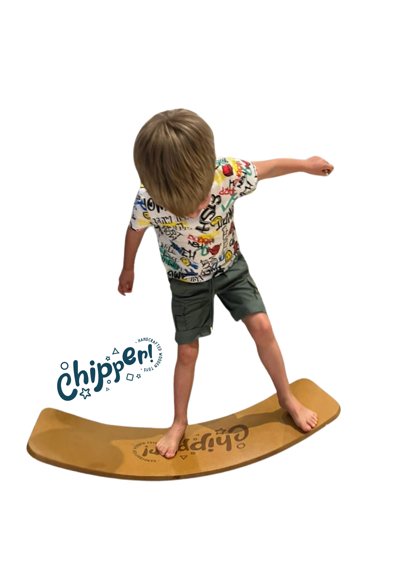 Swayboard - Chipper - Handmade Wooden Toys | Take App