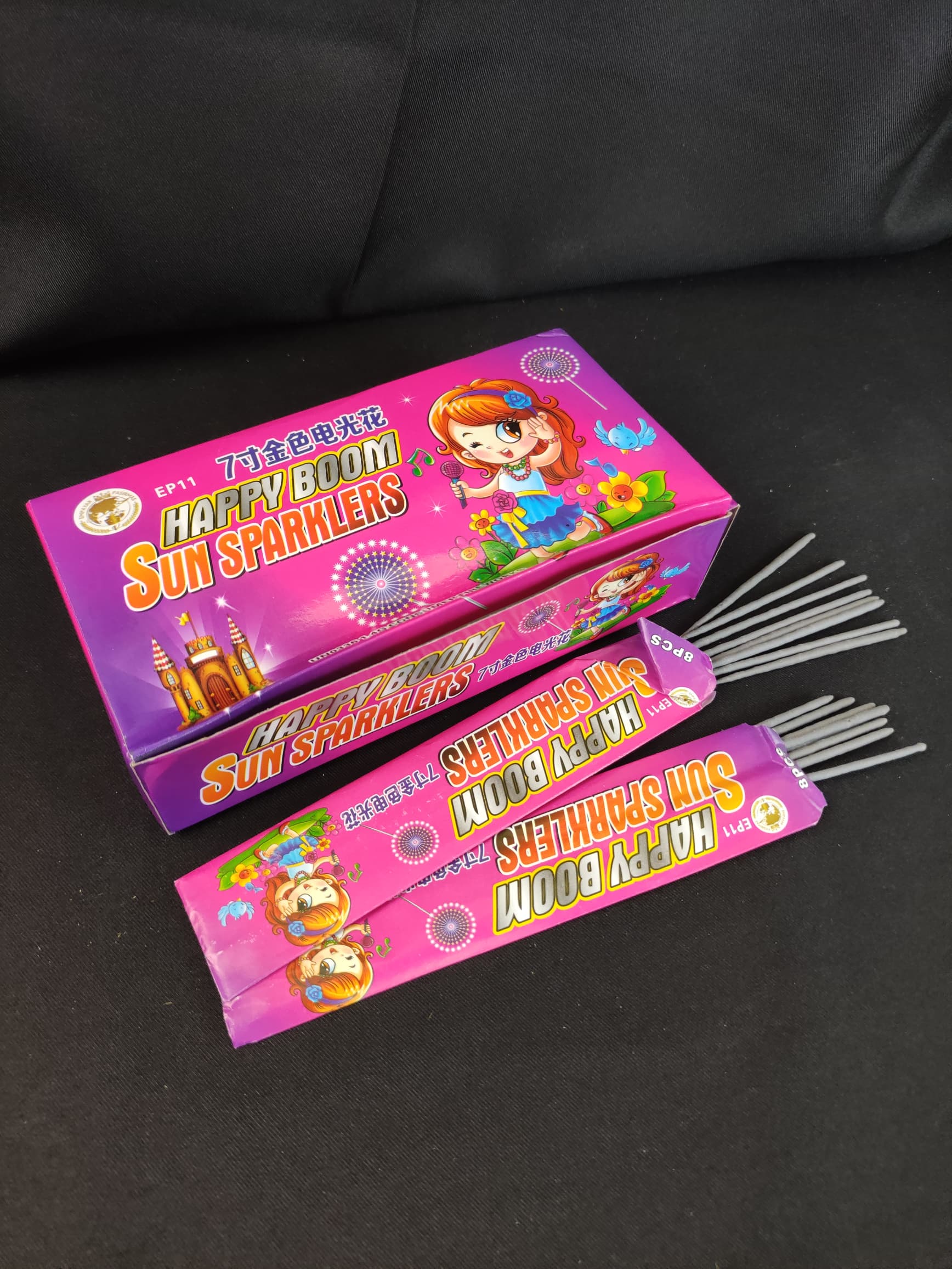 R21 Bunga Api (Kecil) Purple - 50x8 pcs - HAPPY BOOM | Take App