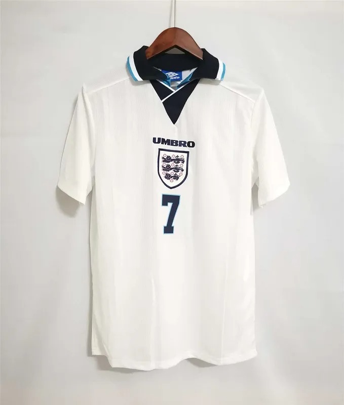 England 1996 Home Shirt (White) - Football Frames Memorabilia | Take App