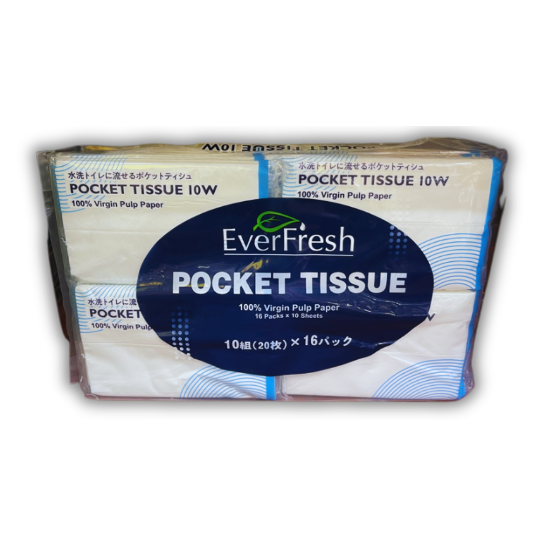 Everfresh Pocket tissue 16 packs x 10 sheets - Mai Supplier | Take App