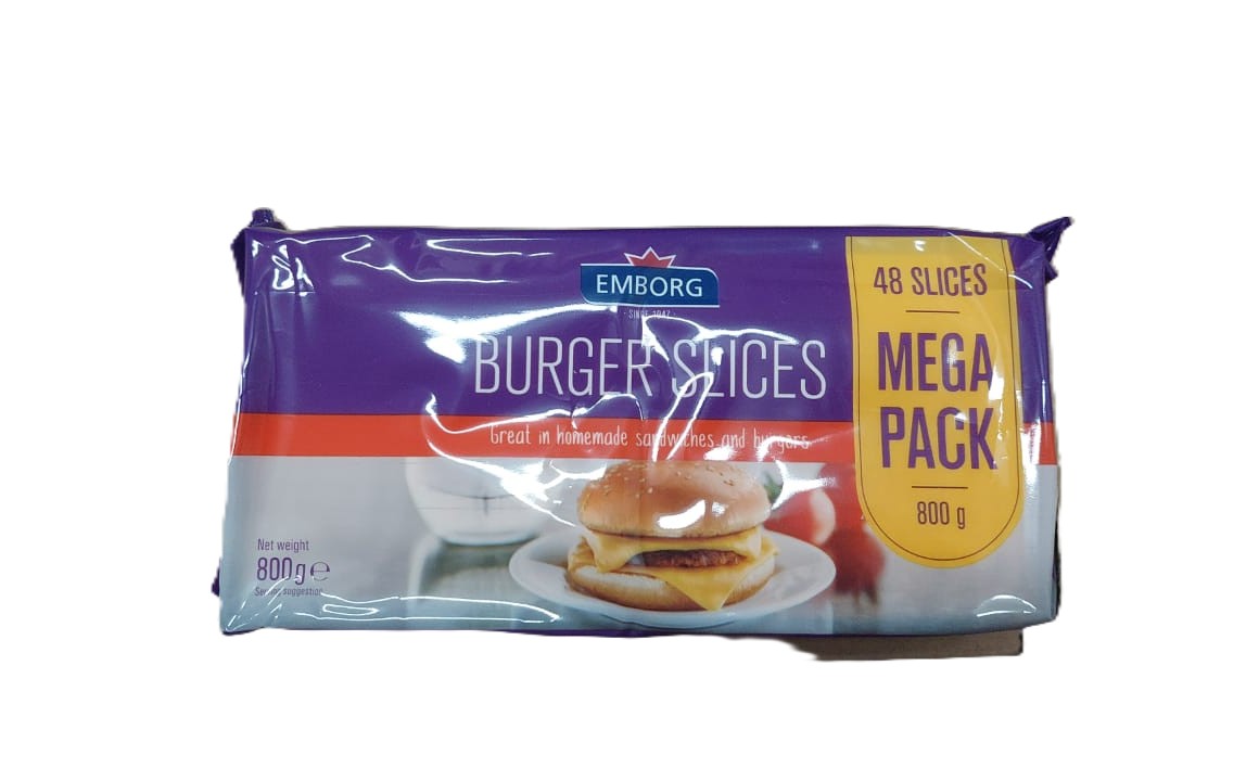 Emborg Burger Slices Coloured 800g (48 slices) - Ying Bee Orders (Nadiya)