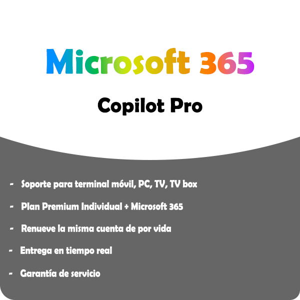Copilot Pro + 365 - Cheapera MX | Streaming Premium y Suscripciones a ...