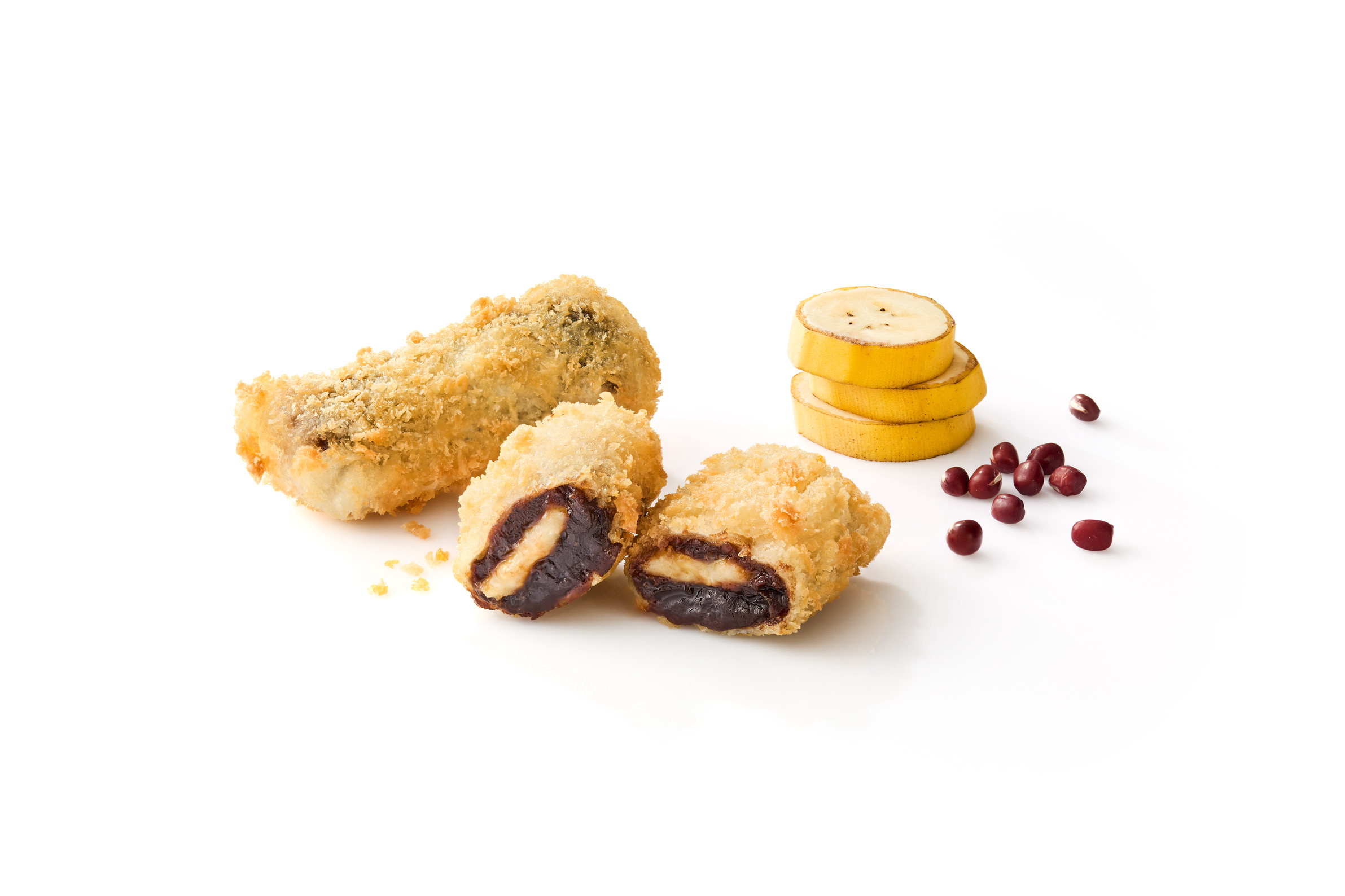 SMH Red Bean Banana Fritter - Ying Bee Food Service (Denise)