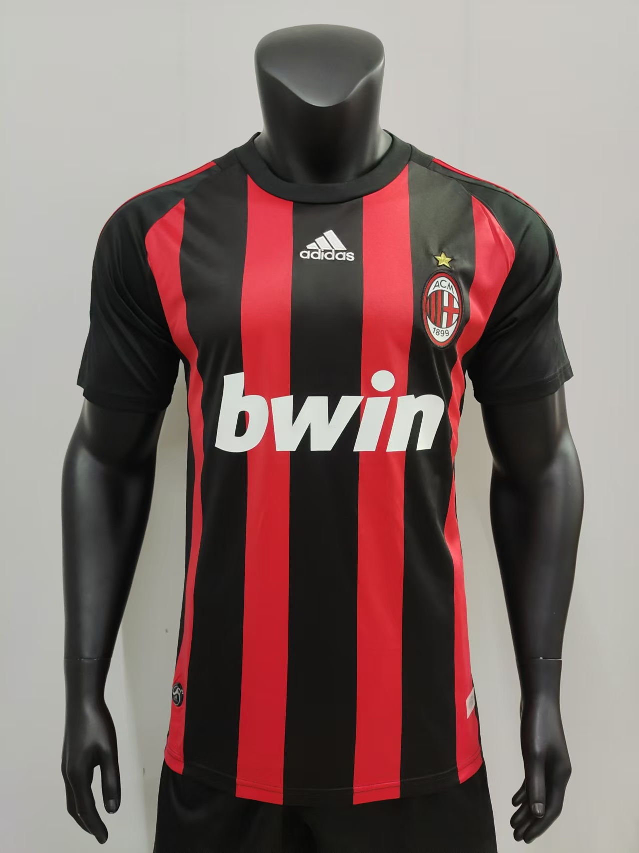 Ac Milan 2008/09 Home Shirt (Red/black) - Football Frames Memorabilia ...