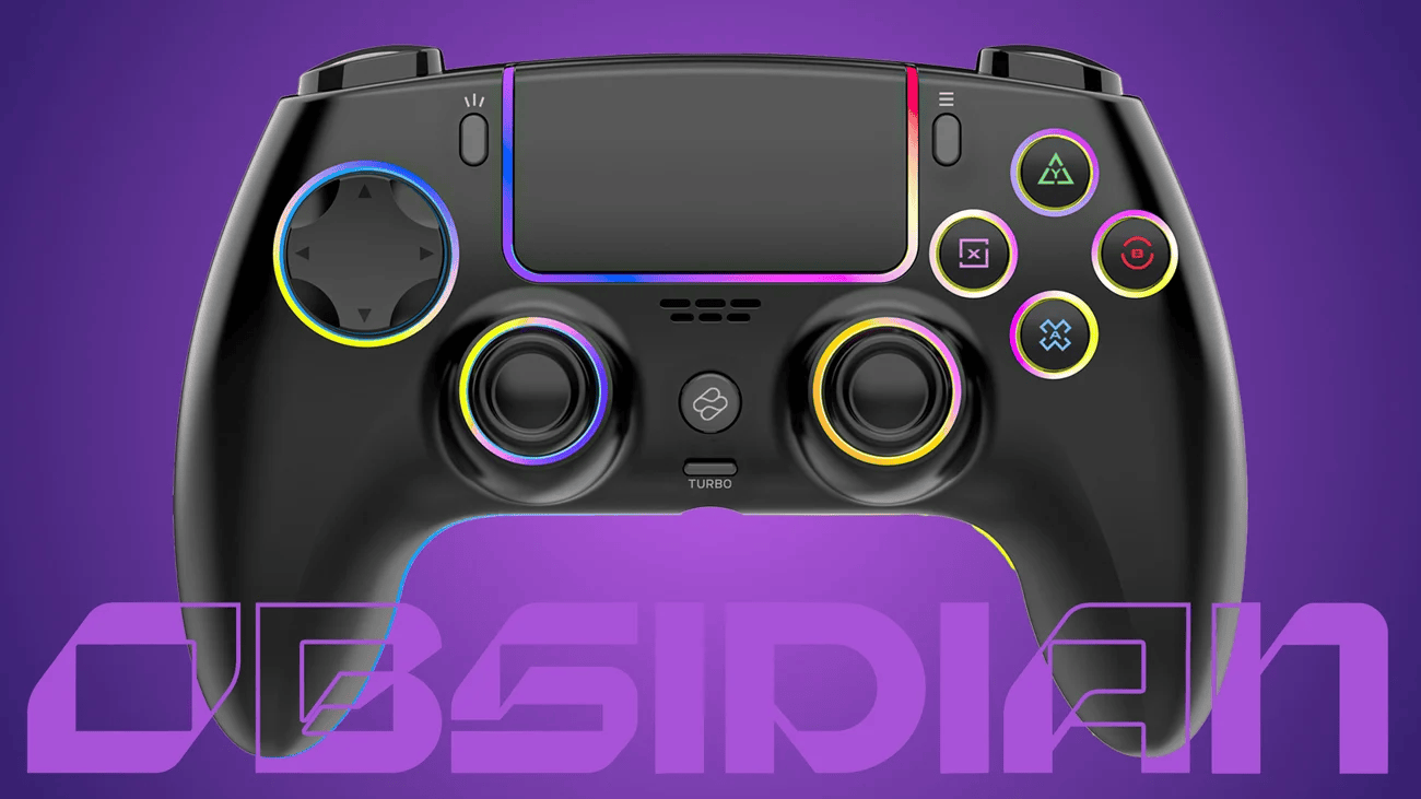 Controller Dual Shock Com efeito de Iluminação RGB ( PS4, PS3, Switch ...
