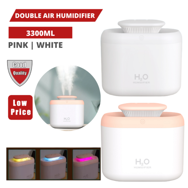 AIR HUMIDIFIER H20 3300ML - imhero.biz @ Pusat Borong Hero