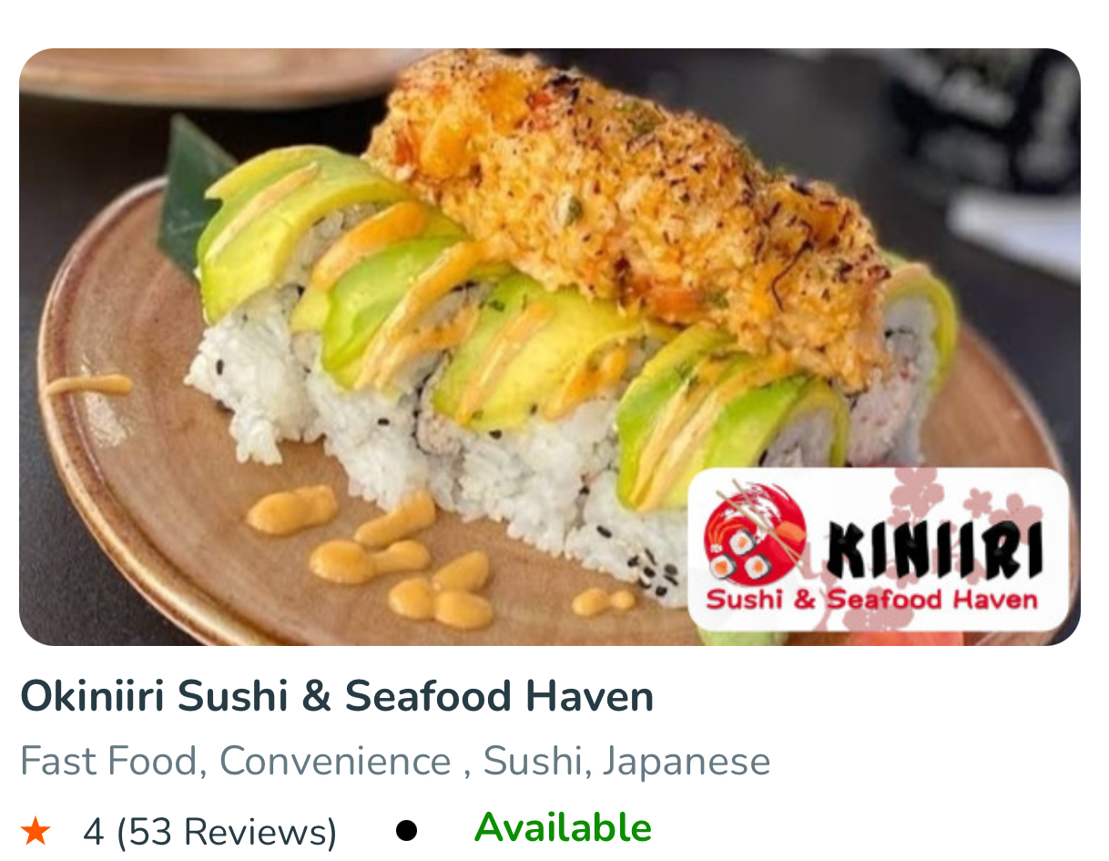 Sushi - Speedy delivery | Take App